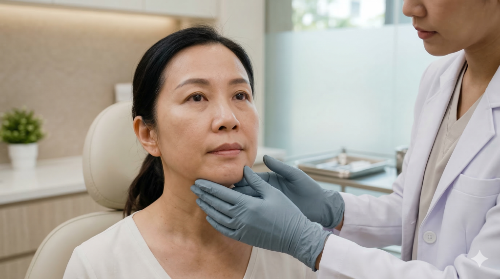 Double Chin Treatment Singapore | Kybella vs Liposuction